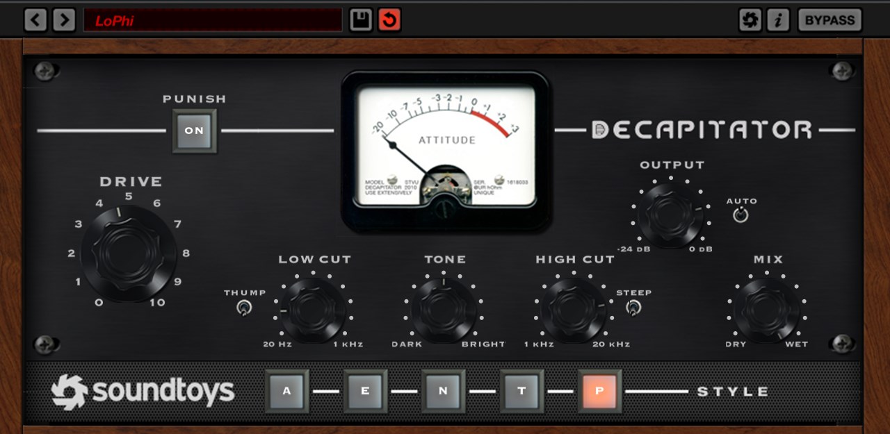Soundtoys Decapitator レビュー！定番のアナログサチュレーションで耳馴染の良い音が作れる！ | 櫻井徳右衛門.jp