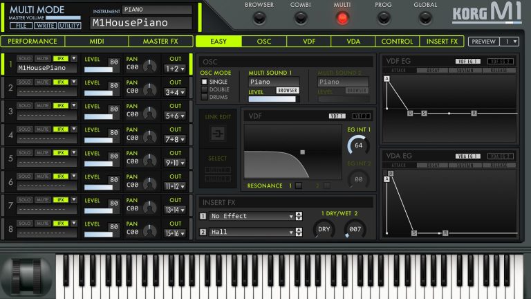KORG M1プラグインセール＆レビュー！80・90年代のHOUSEやTECHNOで聞くことができるシンセを公式再現 | 櫻井徳右衛門.jp