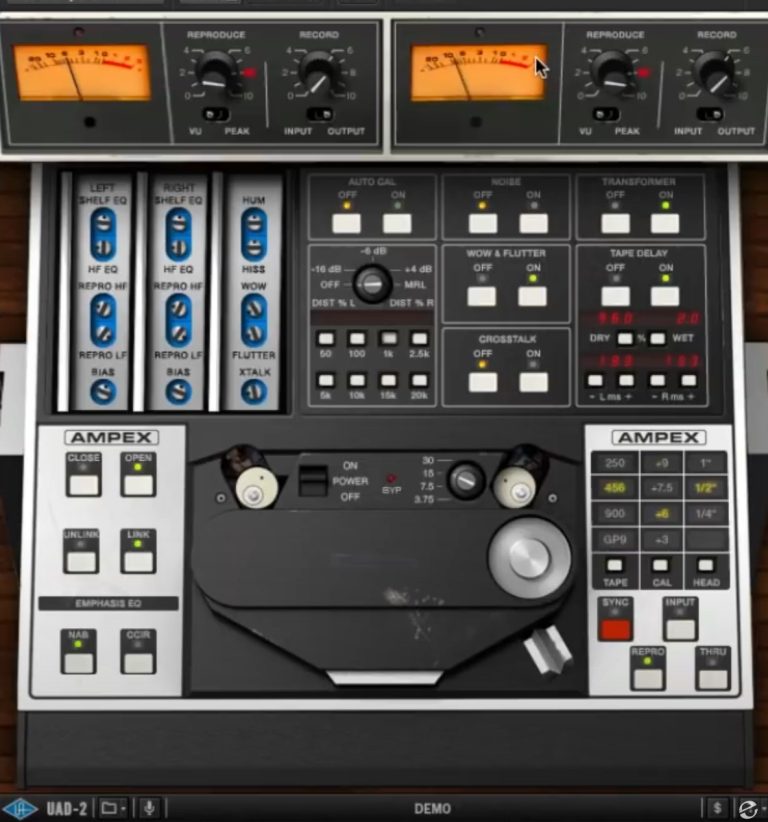 UAD Ampex ATR-102 レビュー！マスタリング向けの自然な変化を加えてプロのようなアナログ感が出せるテープマシン | 櫻井徳右衛門.jp