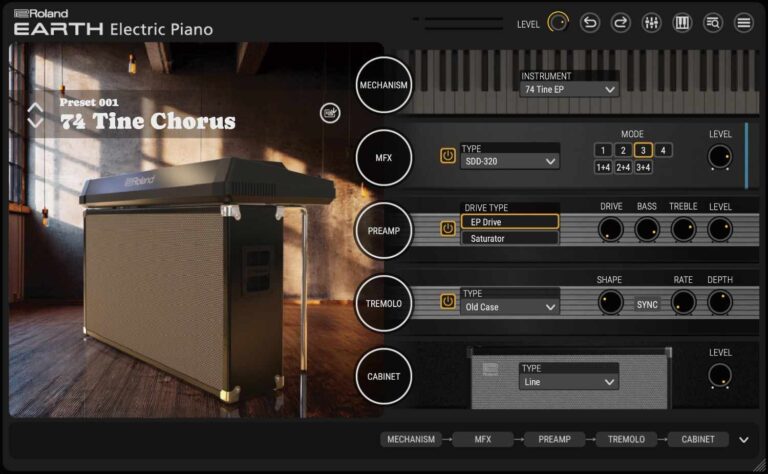 Roland Earth Electric Piano レビュー｜Tine、Reed、Clavinet、Vintage Digitalまで ...